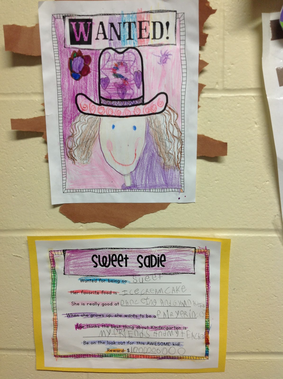 Howywood Kindergarten: WANTED posters & POWER names!
